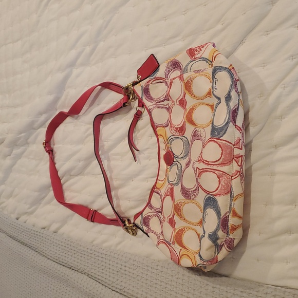 Coach | Bags | Coach Bag With The Famous Coach Print | Poshmark
